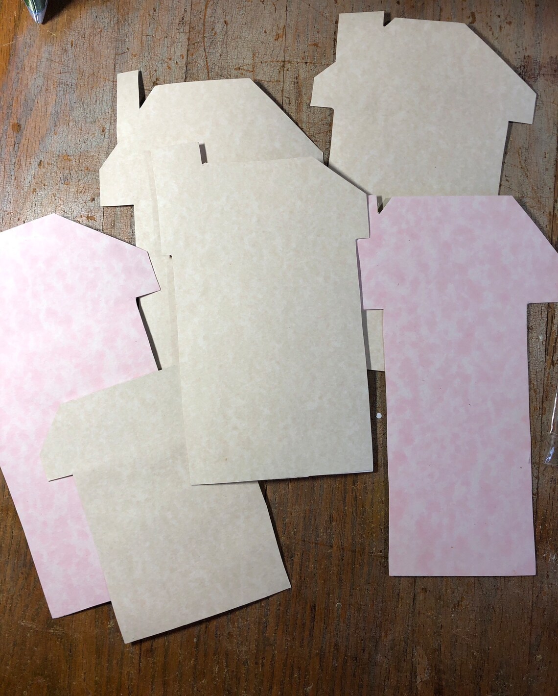 Large Scrap Paper Houses - Etsy