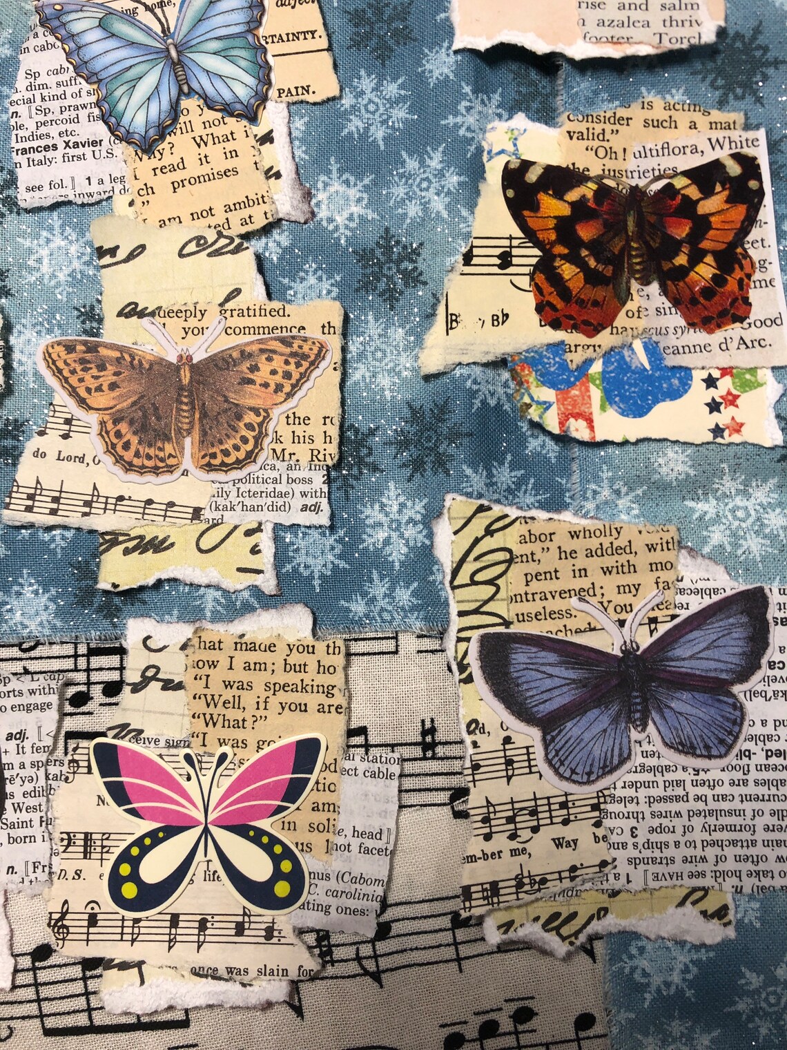 Clusters Butterfly Ephemera 12 Pieces - Etsy