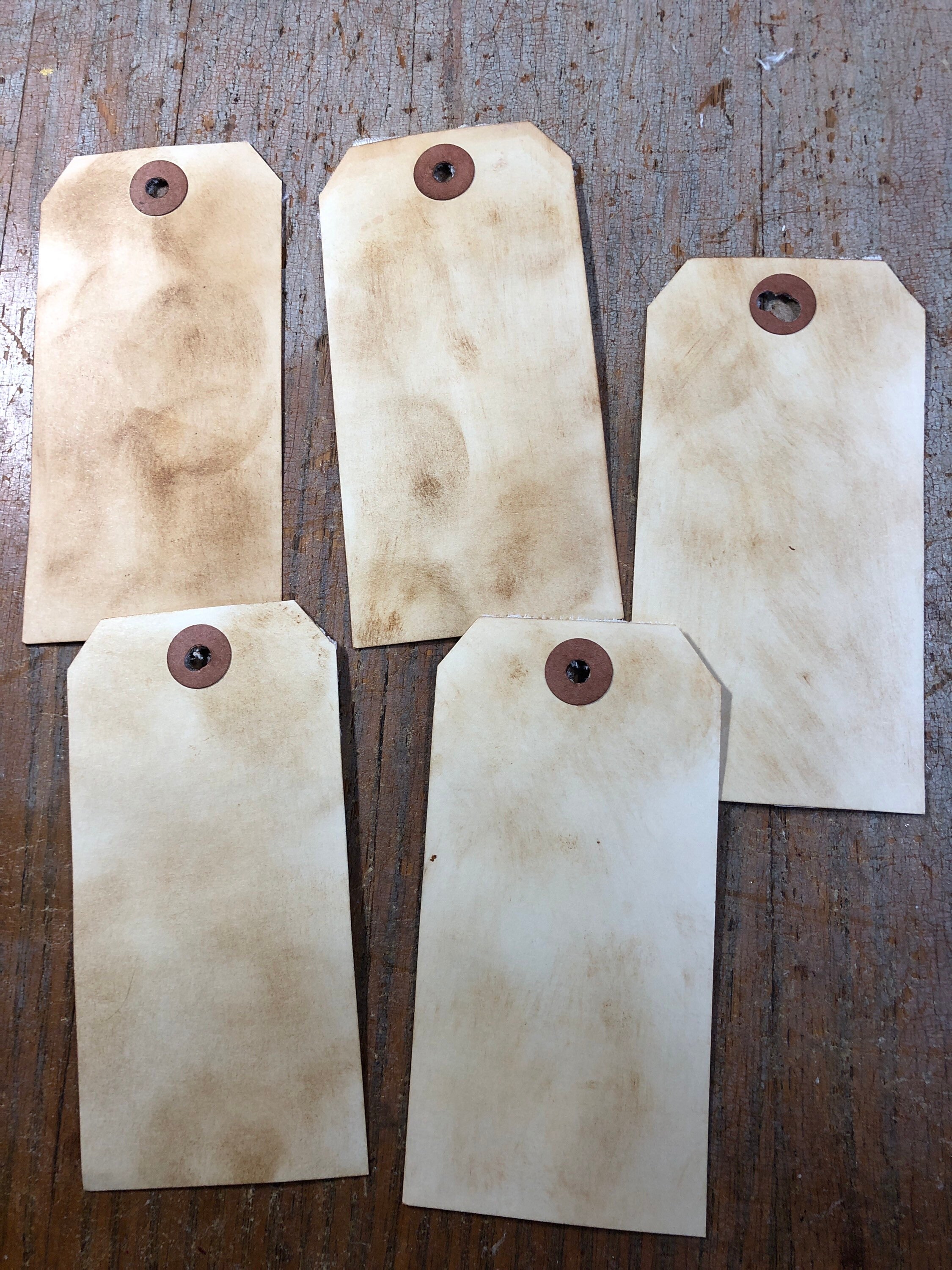 Junk Journal Vintage Looking Tags - Etsy