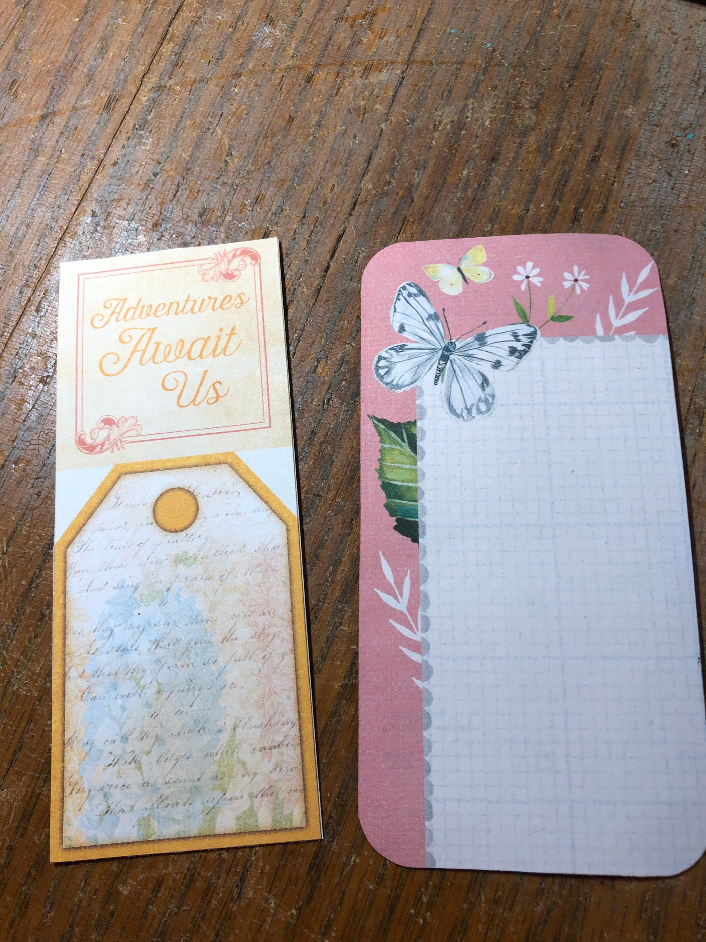 5 Journal Tags - Etsy