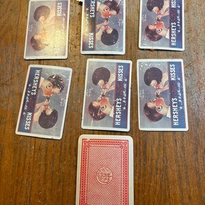 7 Junk Journal Decorated Playing Cards Ephemera - Etsy