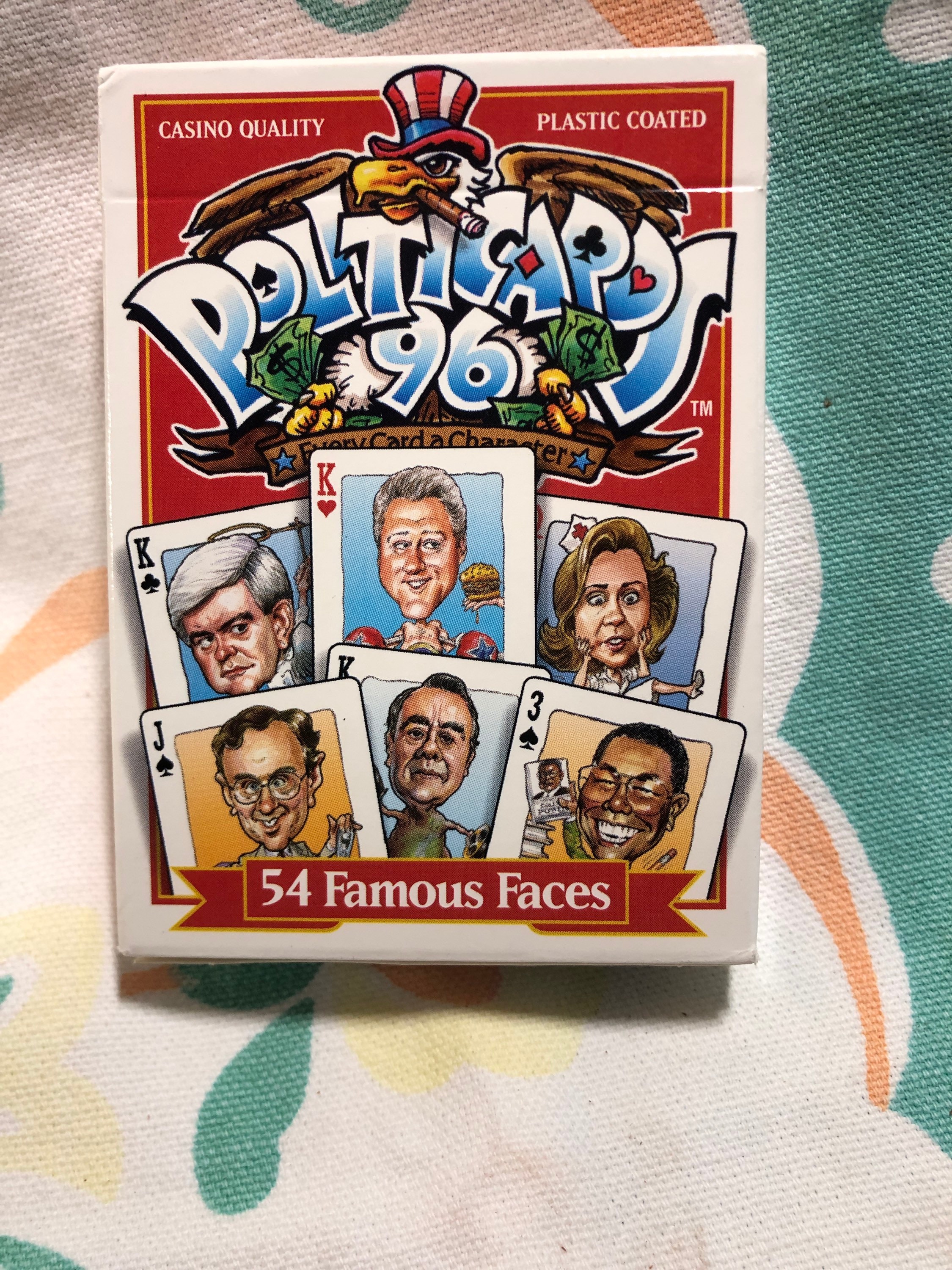 1996 Political Playing Cards - Etsy
