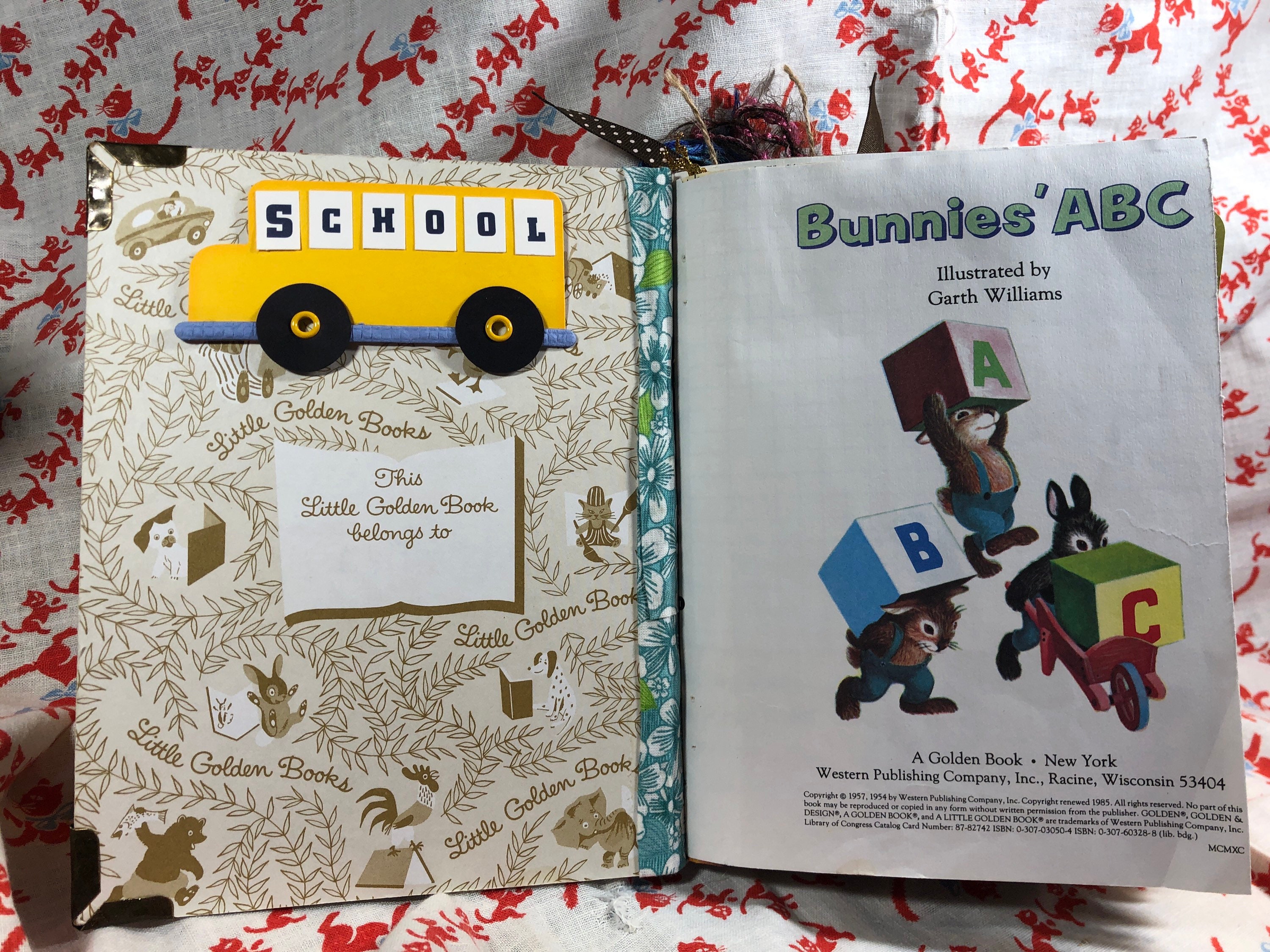 Little Golden Book School Theme My First Counting - Etsy