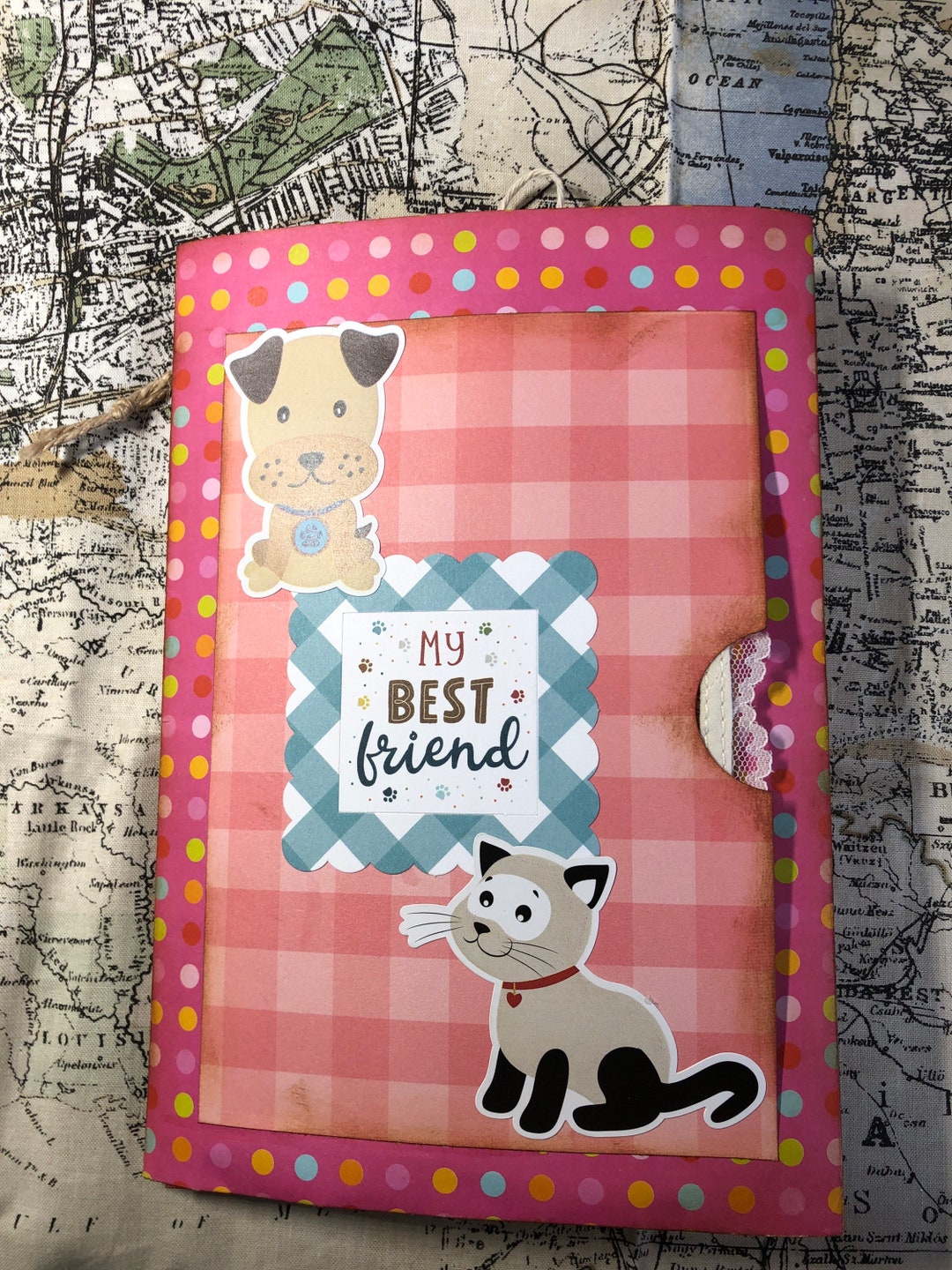 Ephemera Filled Folder - Etsy