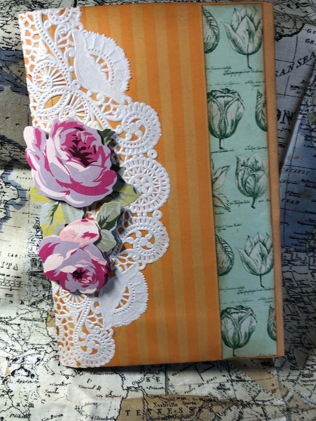 Ephemera Filled Folder - Etsy