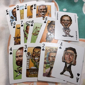 1996 Political Playing Cards - Etsy