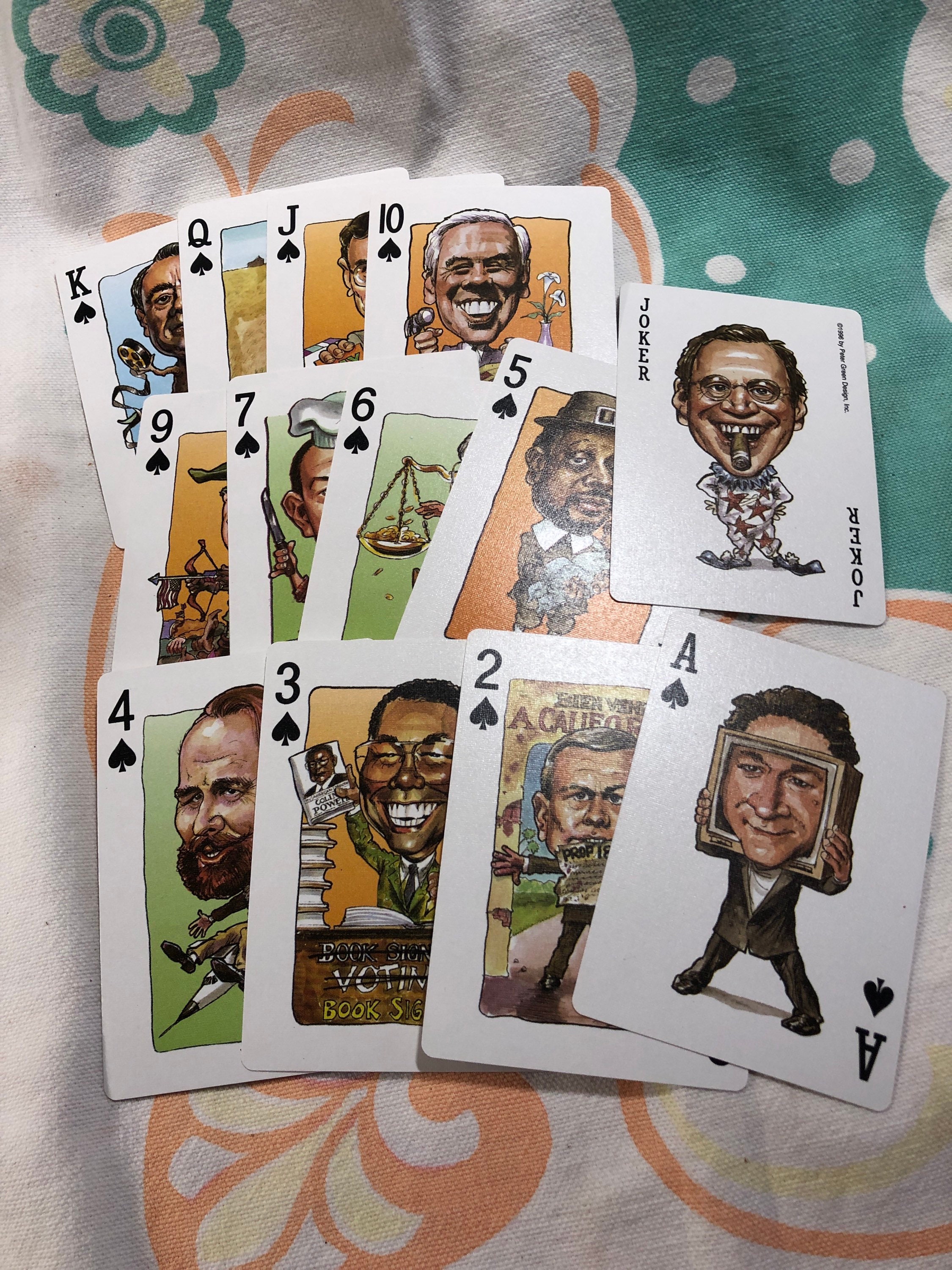 1996 Political Playing Cards - Etsy