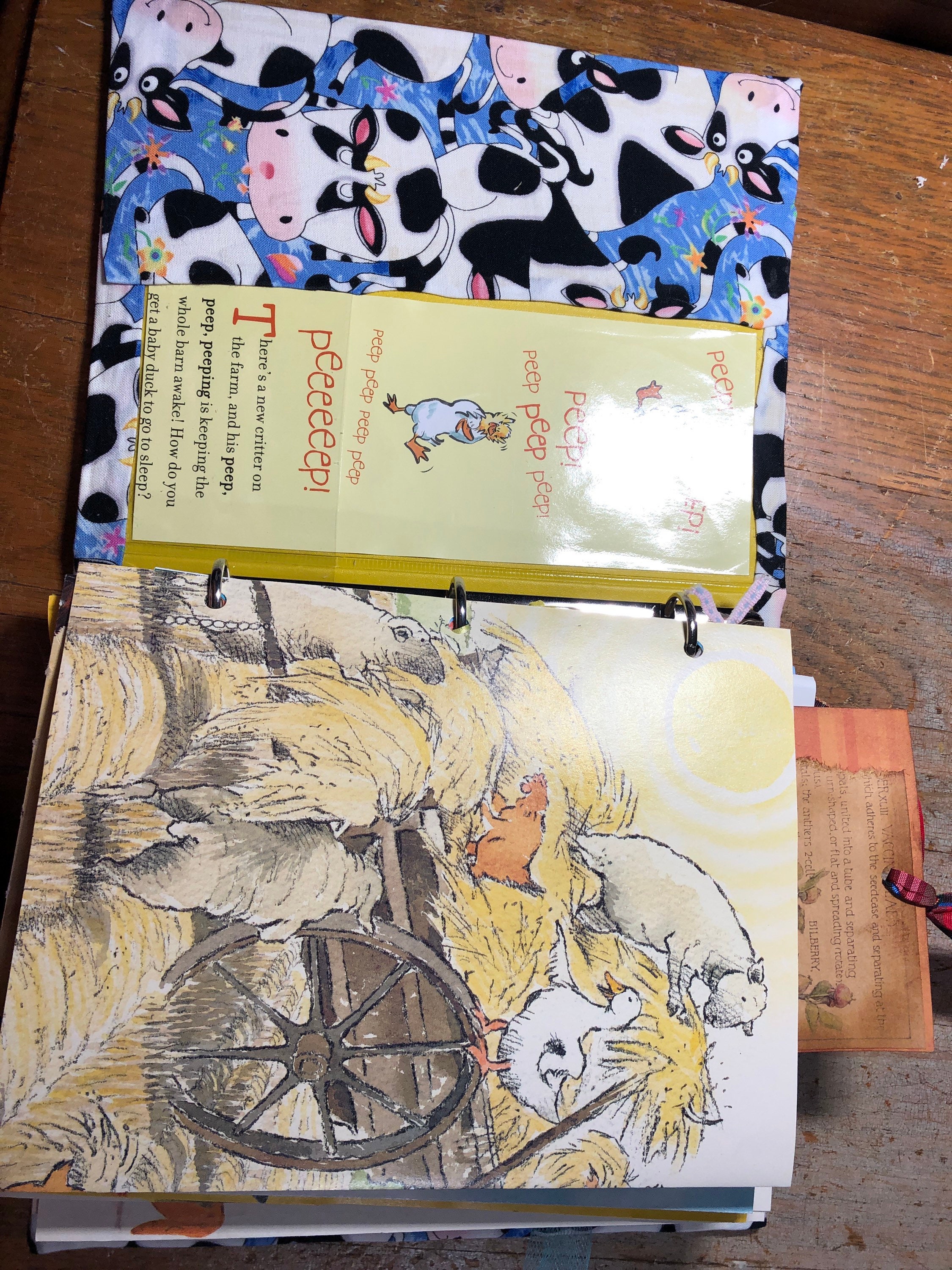 3 Ring Binder Junk Journal With a Farming Theme - Etsy