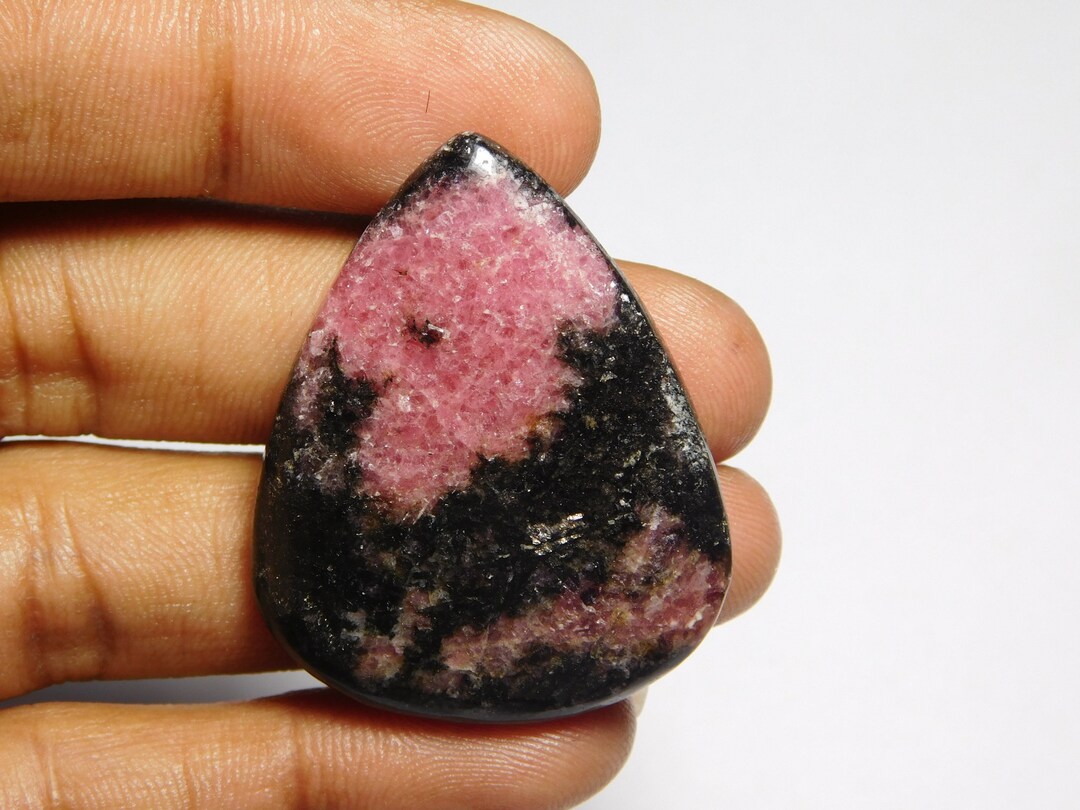 Amazing Quality Rhodonite Gemstone Natural Rhodonite Cabochons Handmade ...