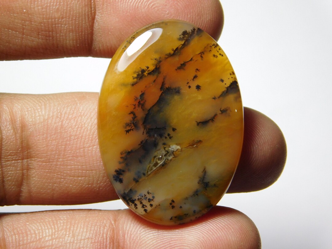 Top Quality Dendritic Moss Agate Gemstone Natural Dendritic Moss Agate ...