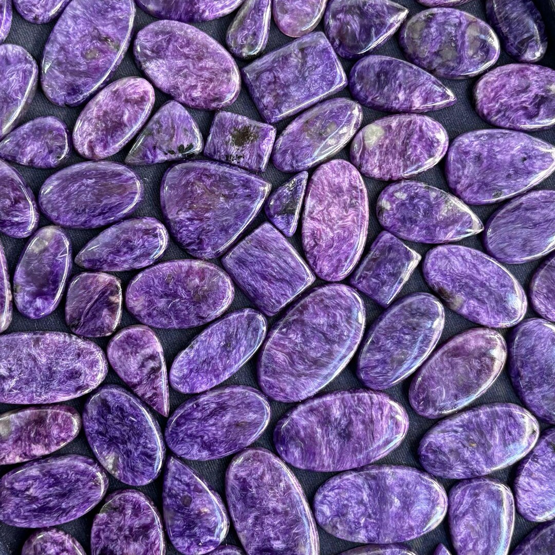 AAA Quality Charoite Gemstone Wholesale Price Stone Natural Charoite ...
