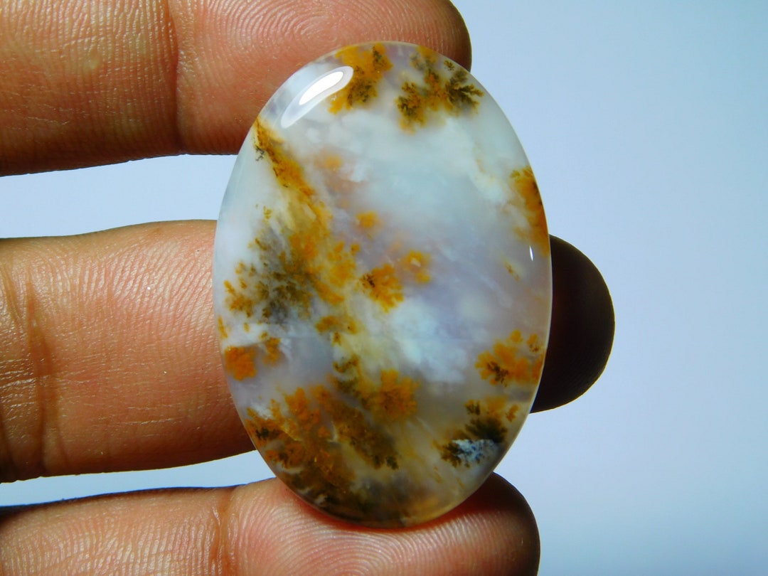 Top Quality Dendritic Moss Agate Gemstone Natural Dendritic - Etsy