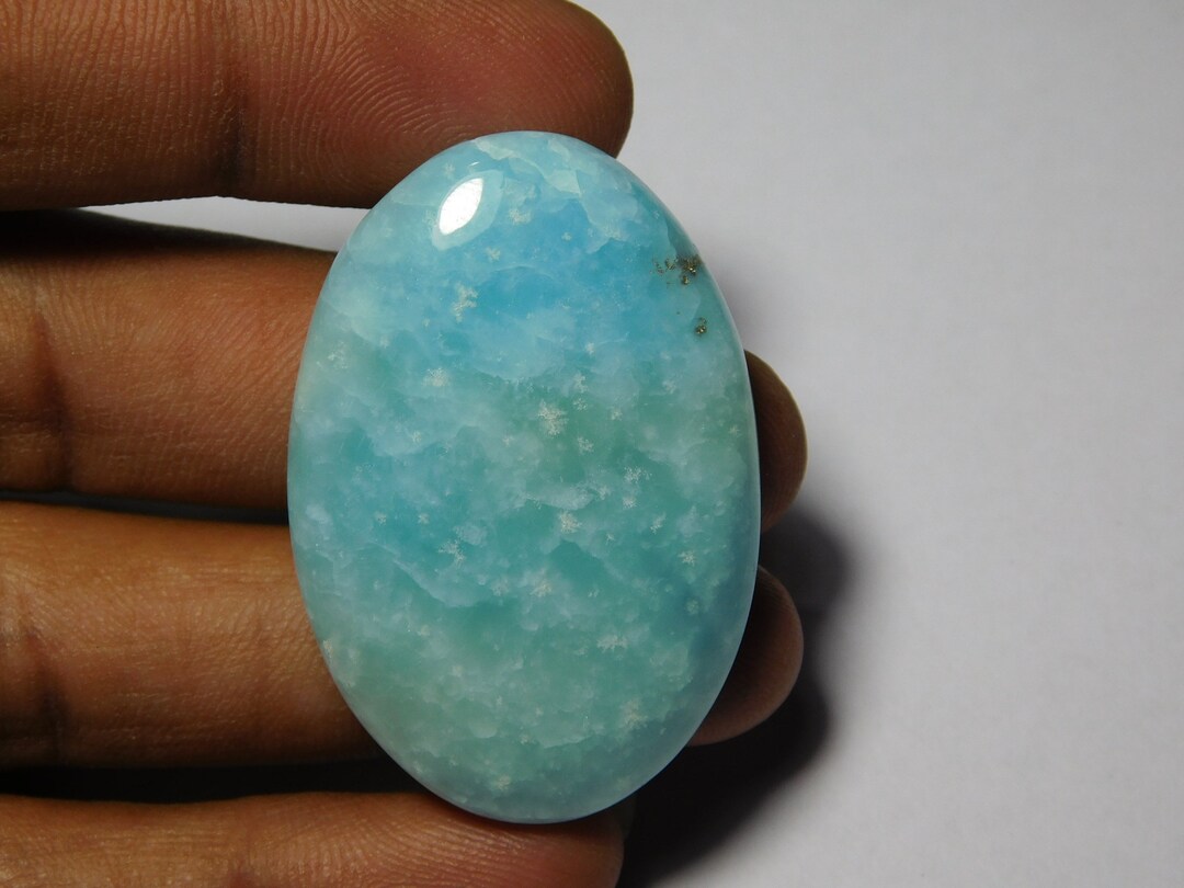 Amazing Hemimorphite Gemstone Natural Hemimorphite Cabochons Handmade Hemimorphite With Good ...