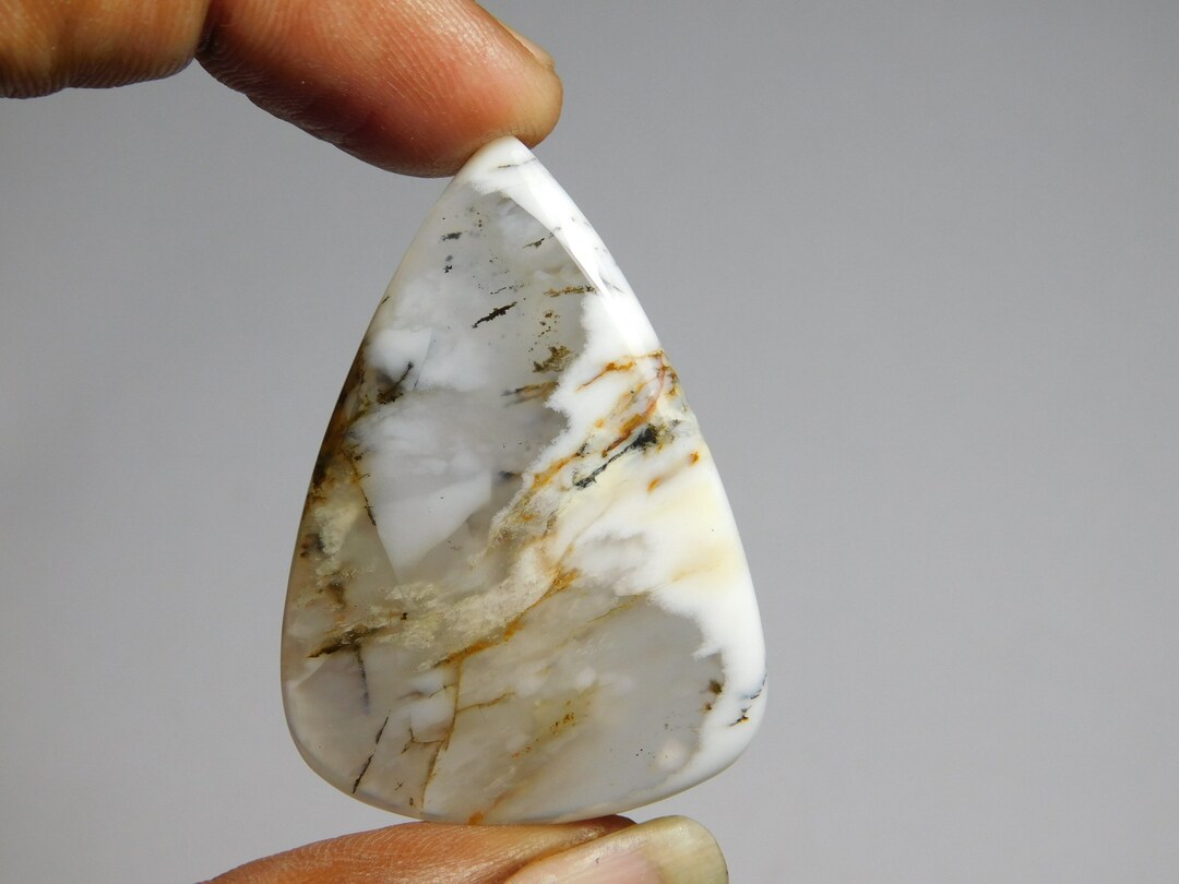 Dendritic Moss Agate Gemstone Natural Dendritic Moss Agate Cabochons