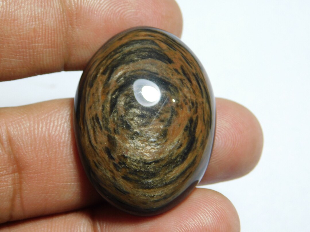 Copper Sheen Obsidian Cabochons,copper Sheen Obsidian Gemstone,copper ...