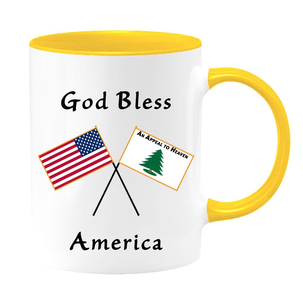 God Bless America American Flag And Washingtons An Appeal Etsy