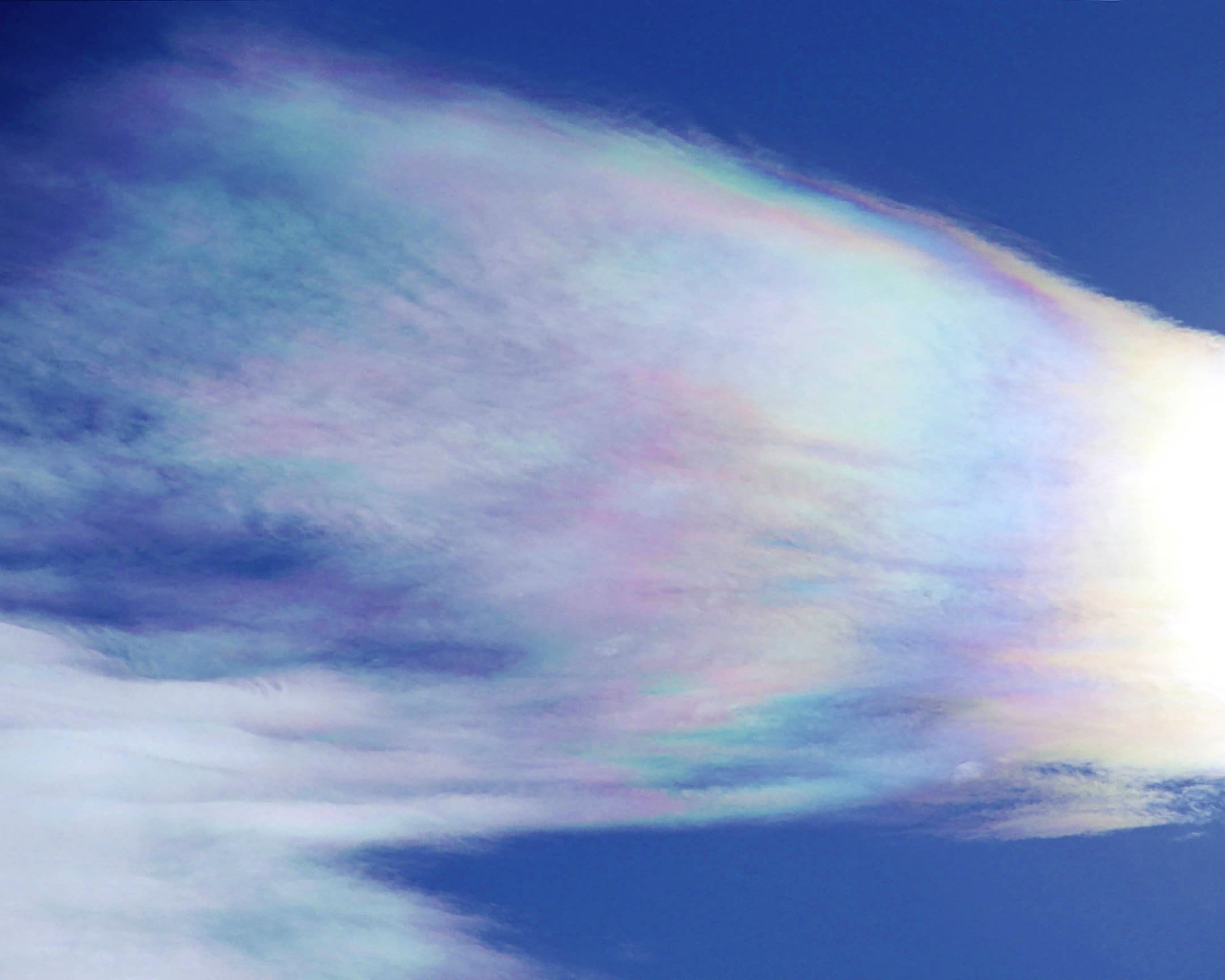 Sun Dogs on Cirrus Clouds, Sky Photography, Glossy Paper Prints and ...