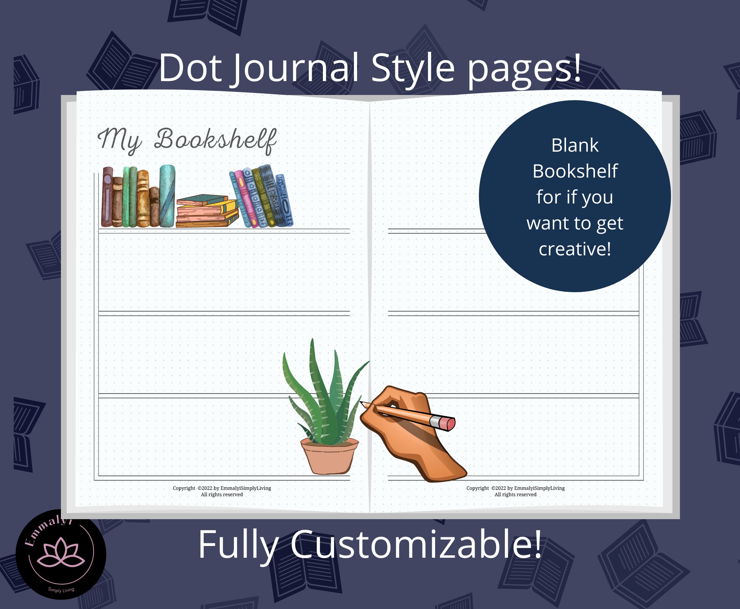 The Ultimate Book Journal 58 Pages Reading Planner - Etsy
