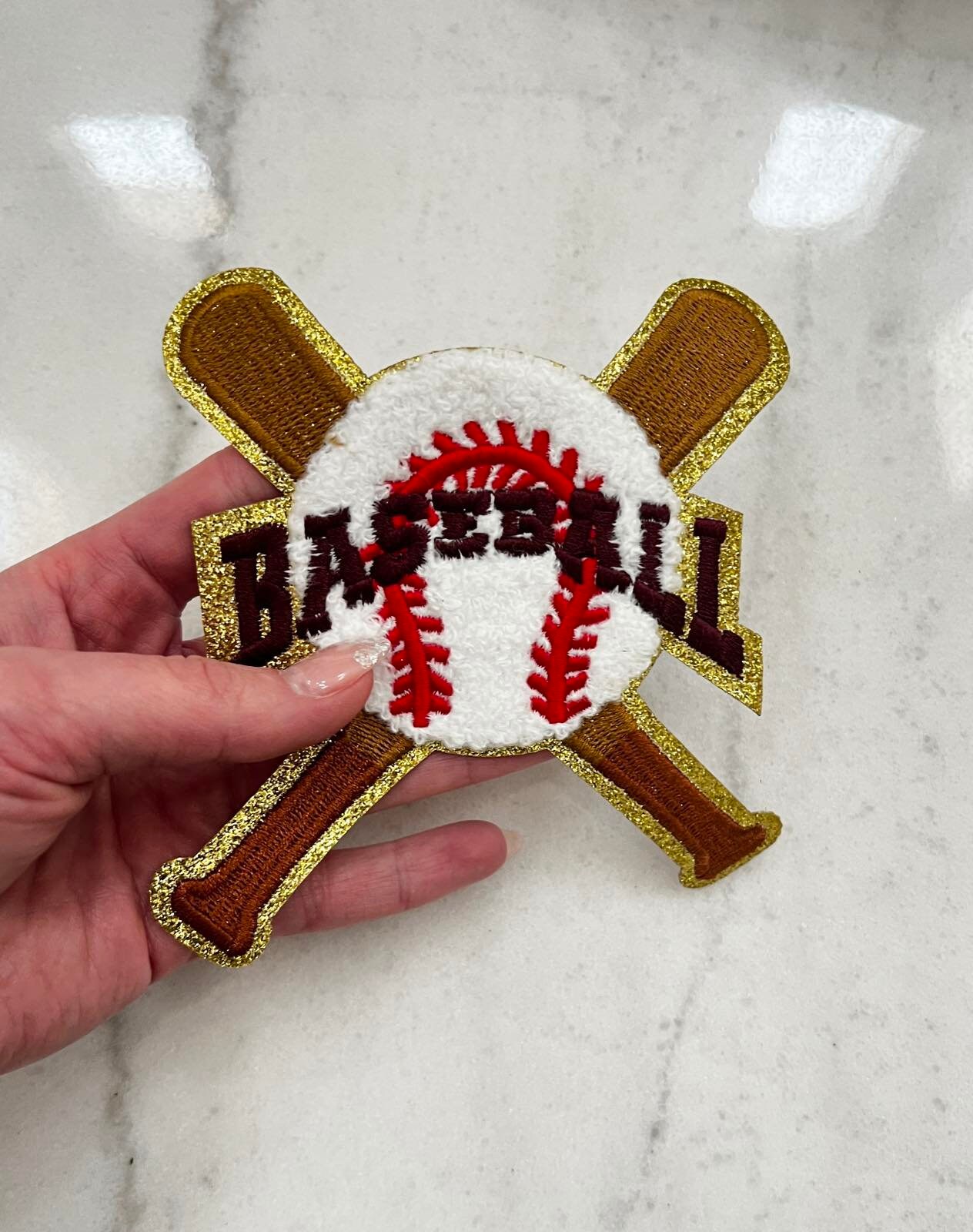 4.75 Baseball Bat Iron on Sport Patch - Etsy
