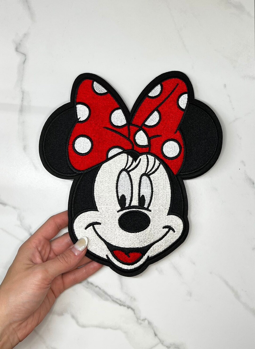 8 Minnie Mouse Embroidery Patch Iron on Patch DIY - Etsy