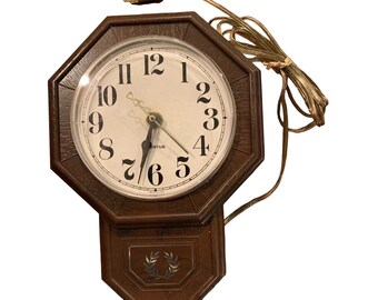 Spartus Wall Clock - Etsy