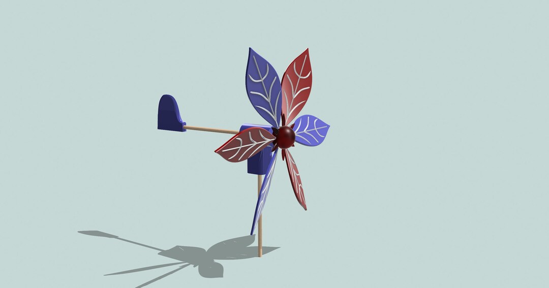 Fresh Wind - Multi-coloured Silent Wind Chime "turn", Made of Recycled ...