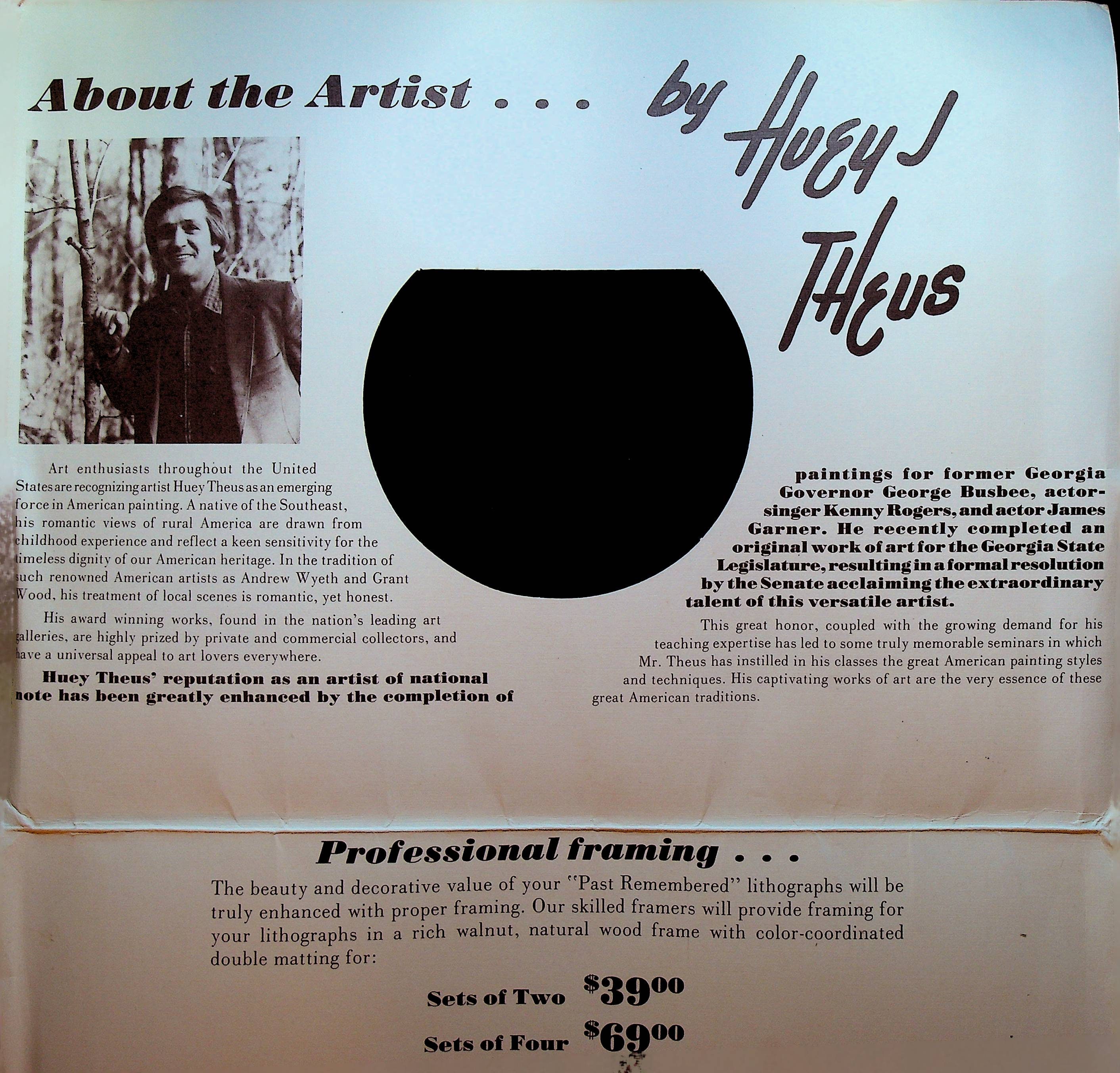 The Past Remembered by Huey J Theus Print Lot of 4 - Etsy