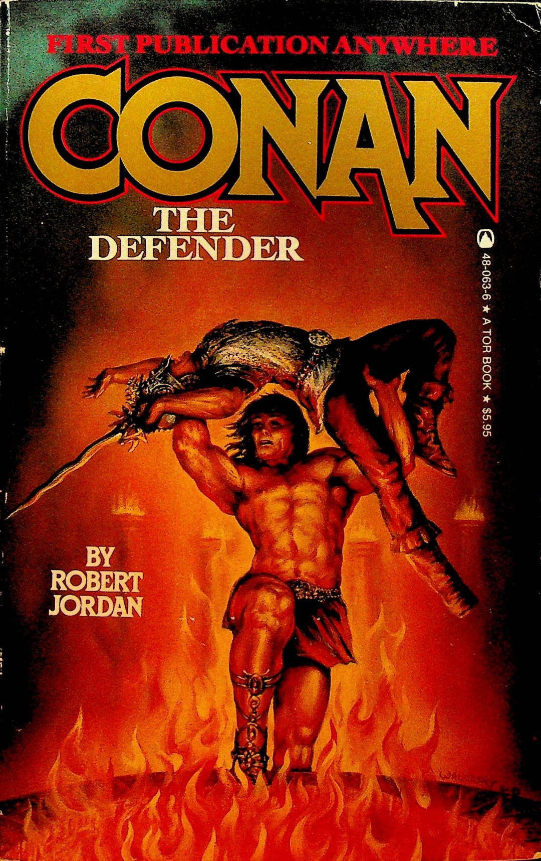 Conan the Defender by Robert Jordan 1982 First Print - Etsy