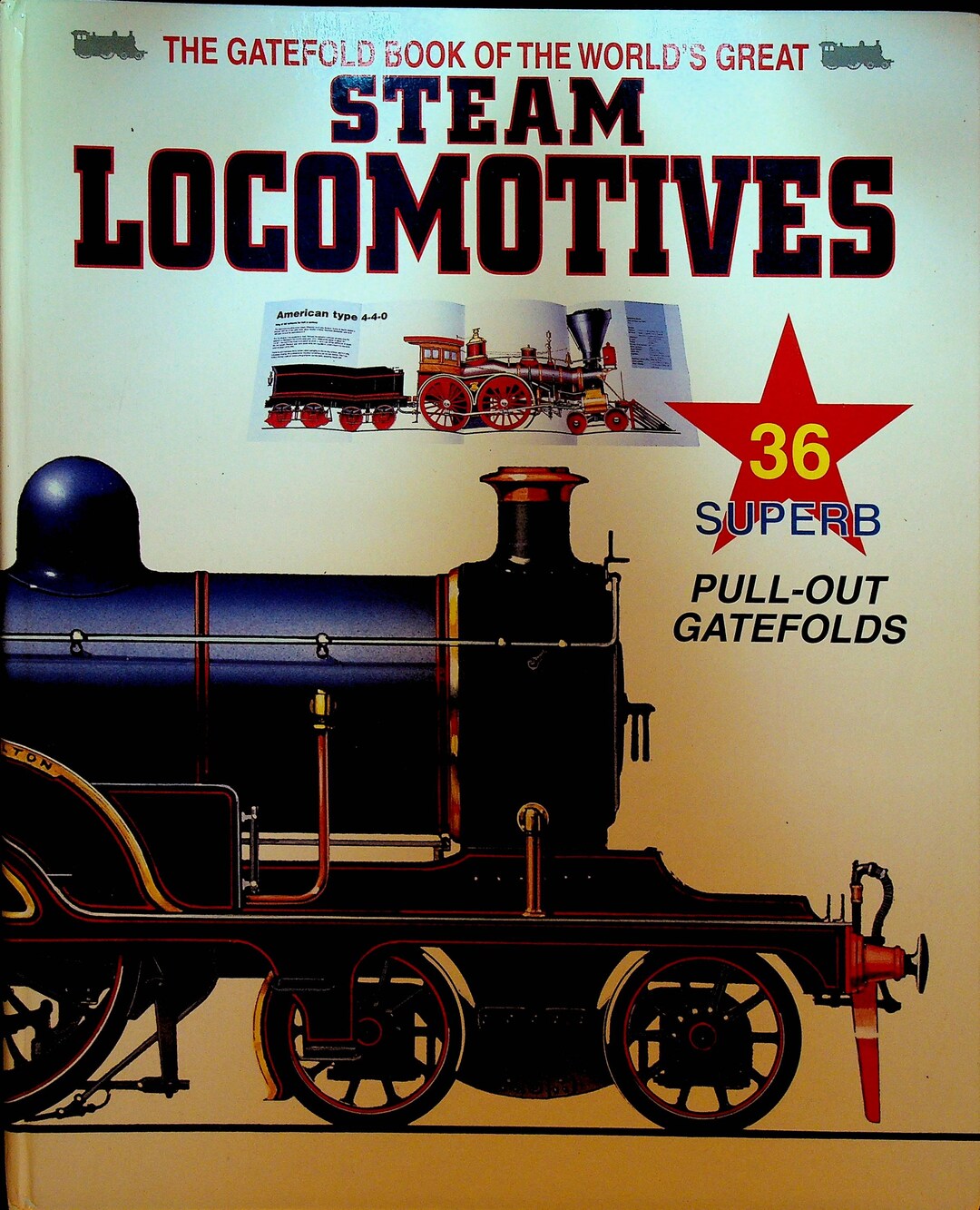 Gatefold Book of the World's Great Steam Locomotives Trains Railroad - Etsy