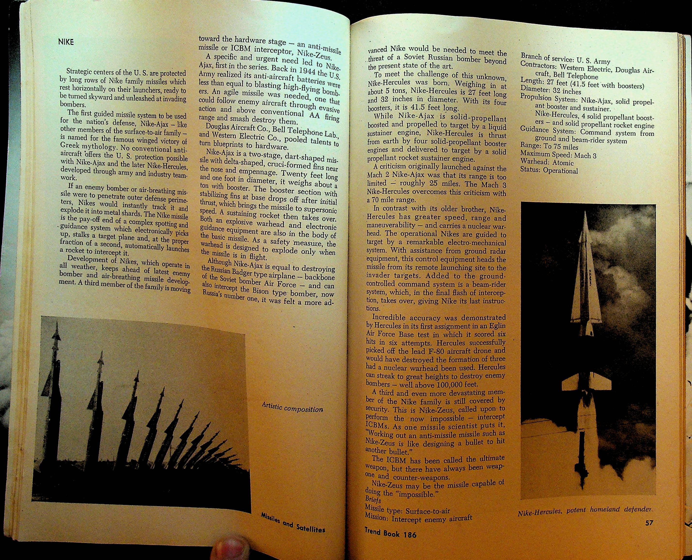Missiles and Satellites James F Scheer Trend Books 1959 Rocketry - Etsy