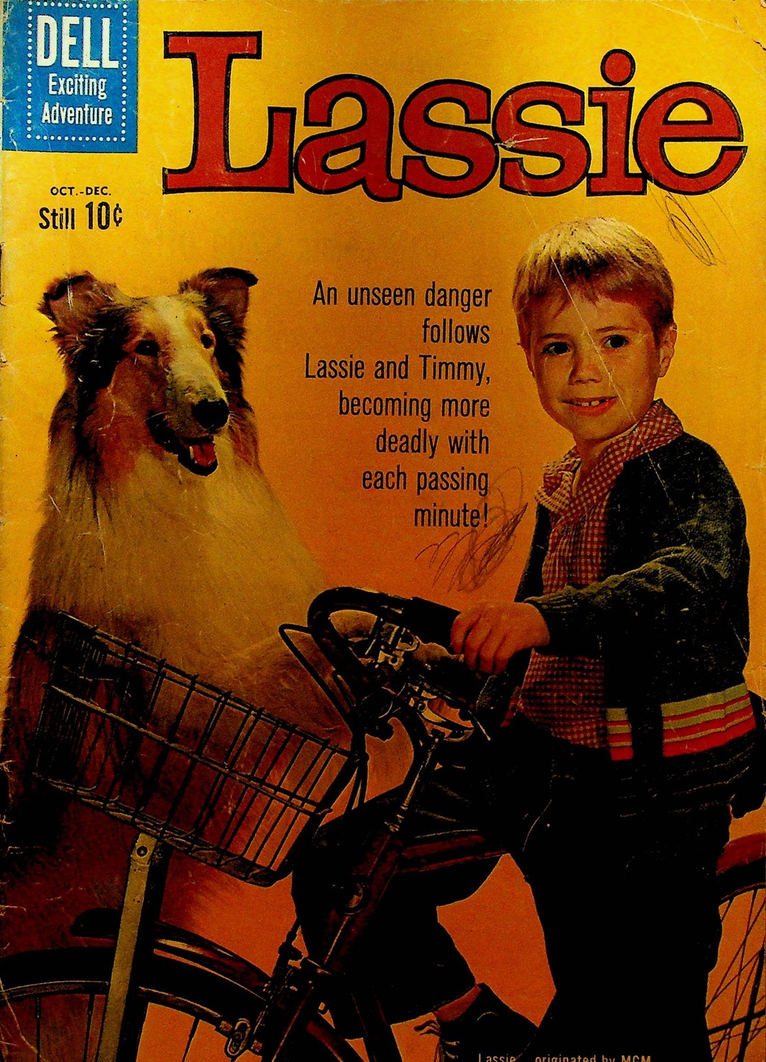 Lassie 51 Dell Comics 1960 Photo Cover - Etsy