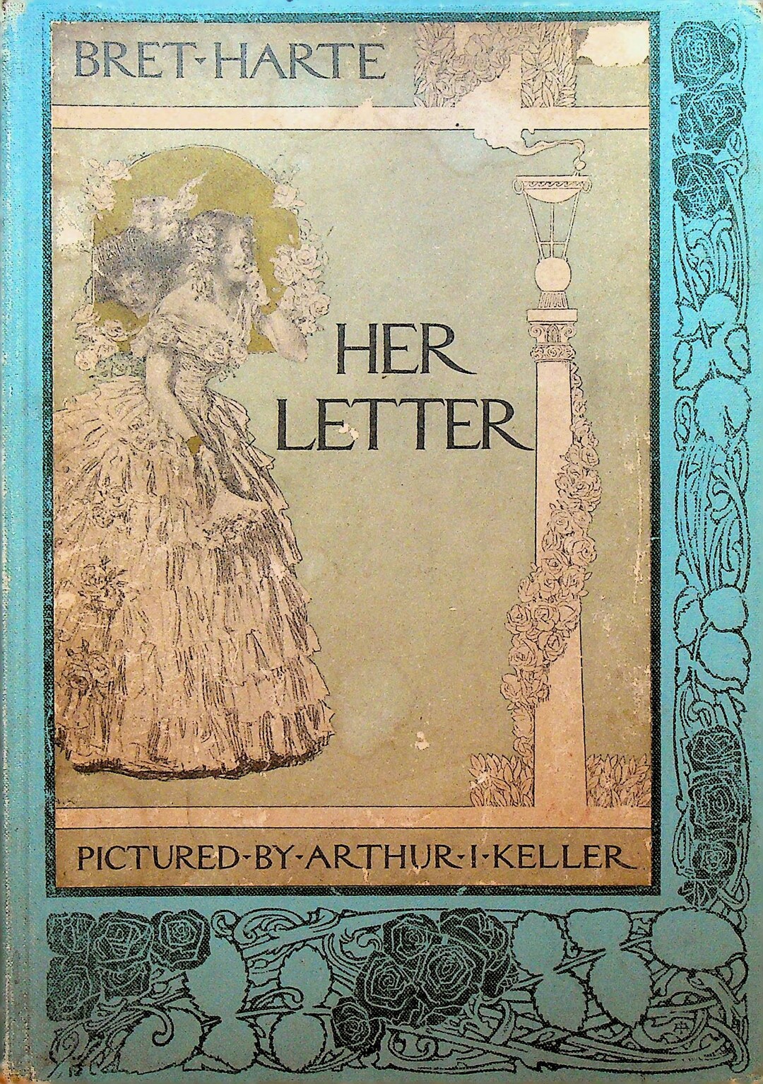Her Letter by Bret Harte Arthur I Keller Illustrations HC Book 1905 - Etsy