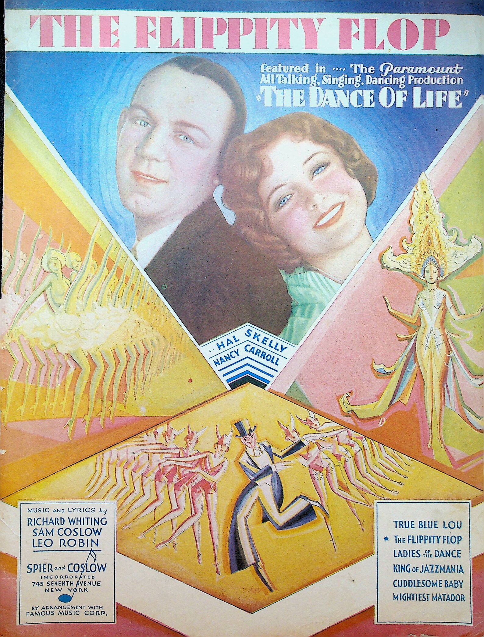 The Flippity Flop Sheet Music the Dance of Life Hel Skelly Nancy ...