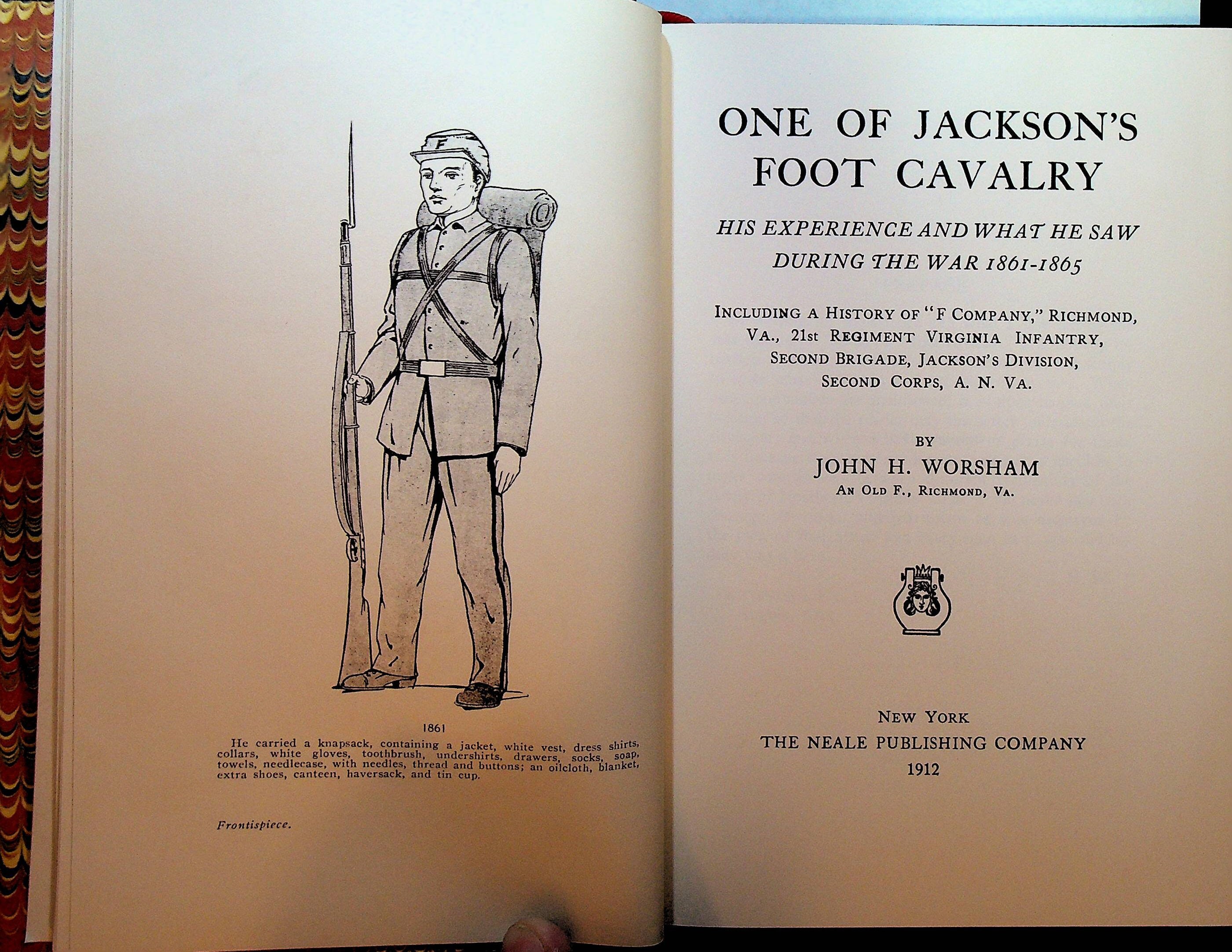 One of Jackson's Foot Cavalry by John H Worsham Time Life Collector's ...