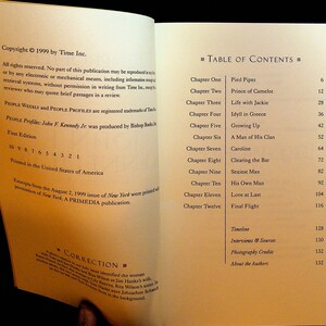 John F Kennedy Jr JFK Jr People Profiles Biography 1999 - Etsy