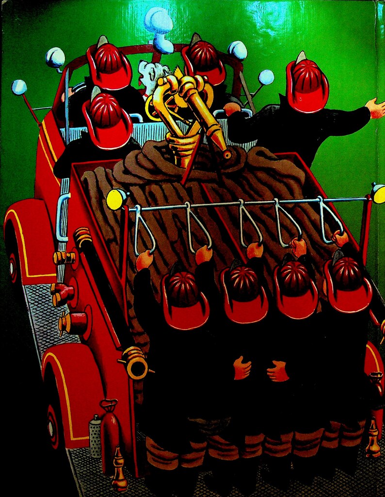 The Great Big Fire Engine Book Tibor Gergely Golden Books - Etsy