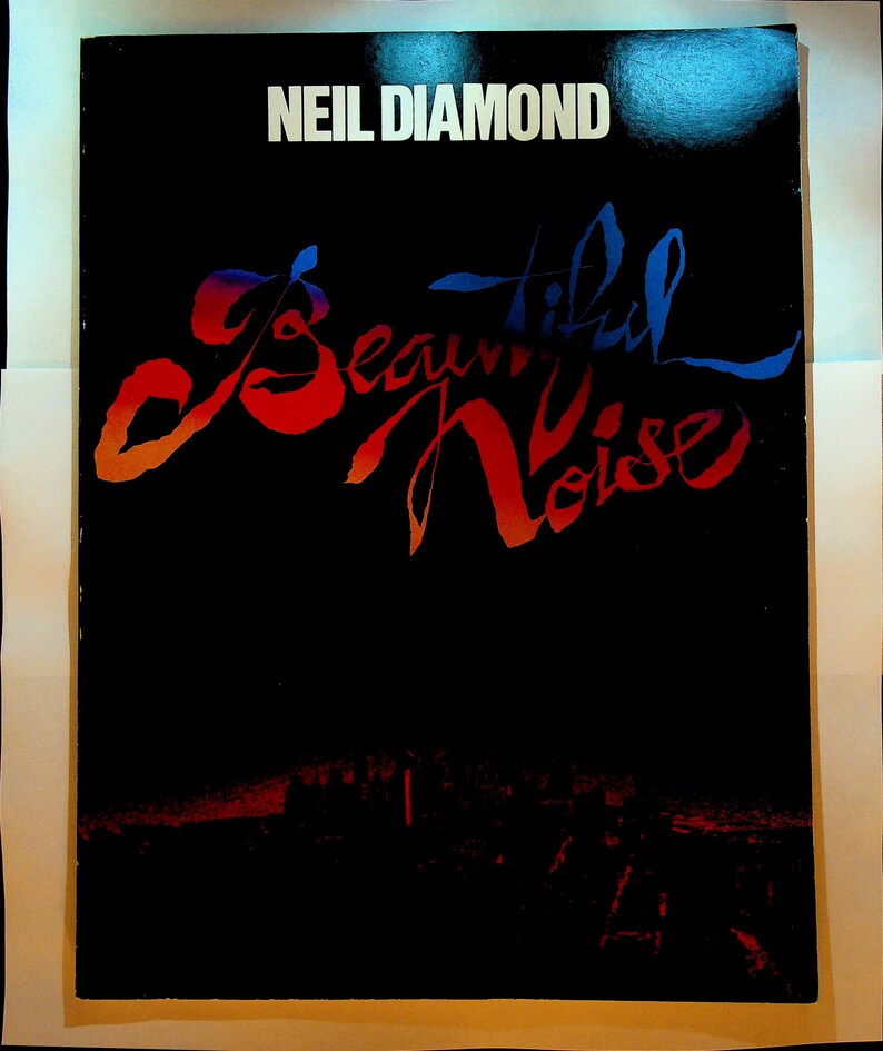 Neil Diamond Beautiful Noise Songbook - Etsy