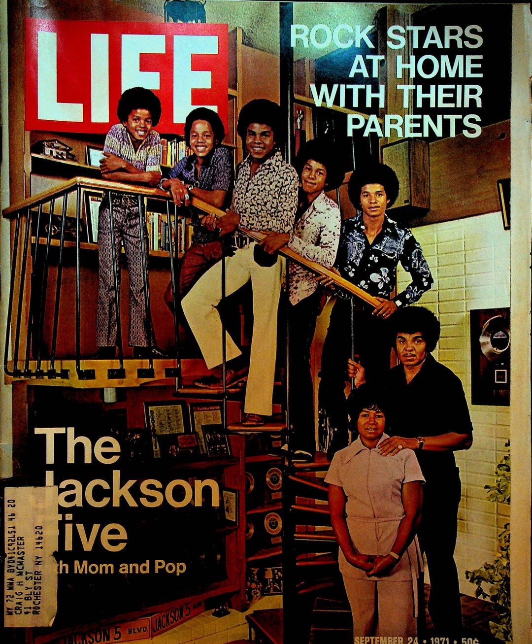Life Magazine September 24 1971 Michael Jackson Jackson Five 5 - Etsy