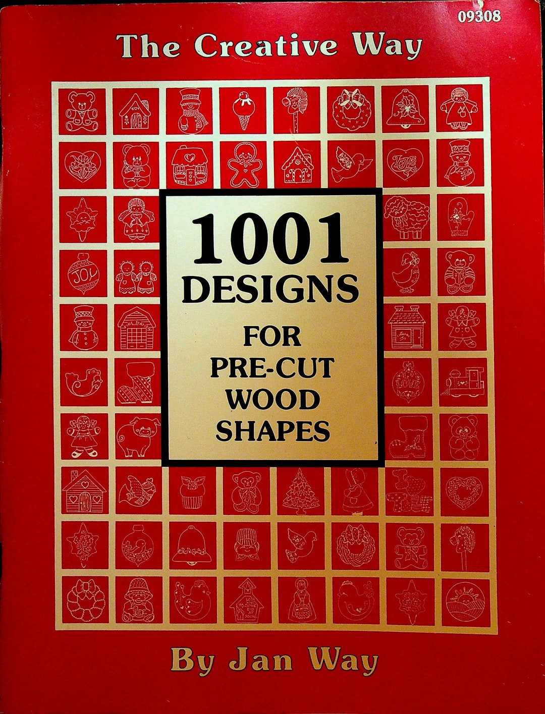 1001 Designs for Pre-cut Wood Shapes by the Creative Way by Jan Way - Etsy