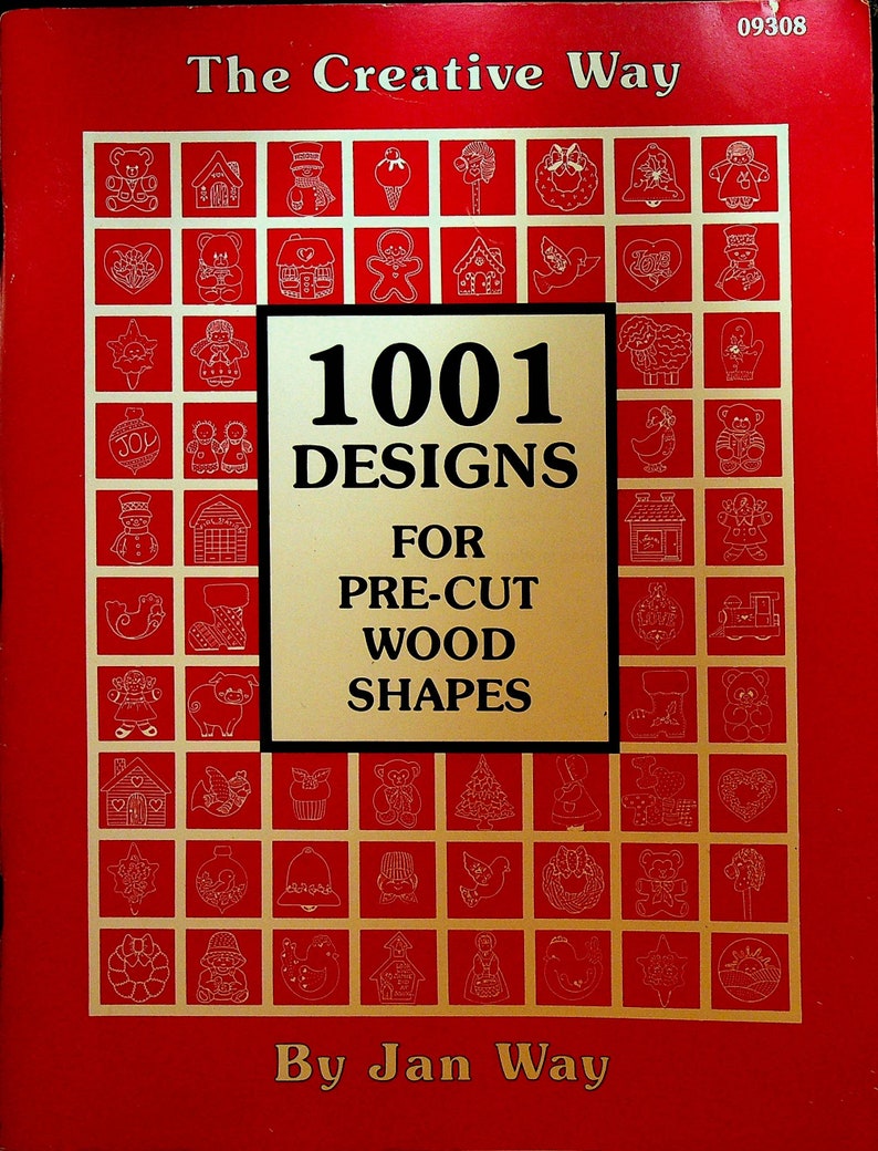 1001 Designs for Pre-cut Wood Shapes by the Creative Way by Jan Way - Etsy