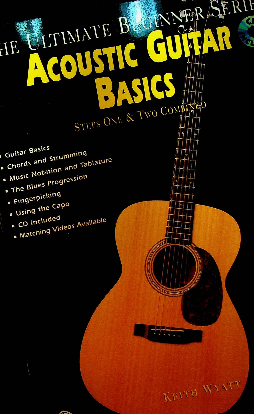 Acoustic Guitar Basics Steps One & Two Combined With CD - Etsy