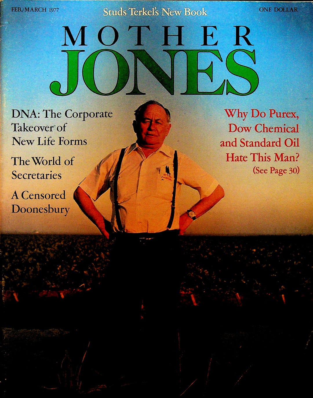 Mother Jones Magazine February 1977 Studs Terkel Robert Altman Ben ...