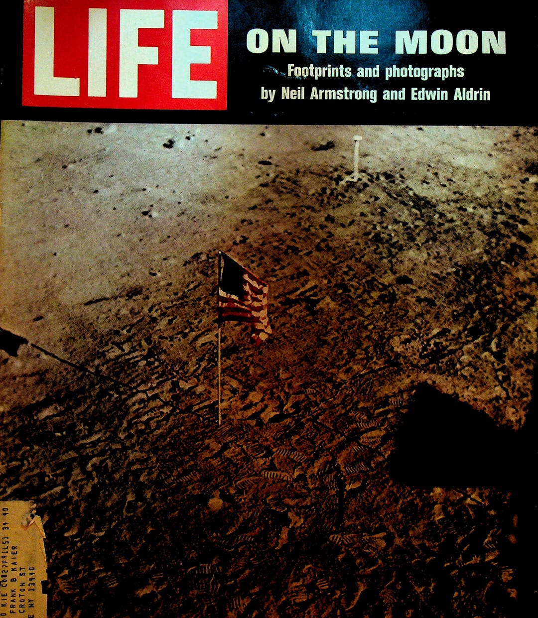 Life Magazine August 8 1969 Neil Armstrong Edwin Aldrin on the Moon ...