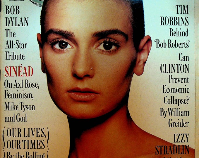 Rolling Stone Magazine 642 October 29 1992 Sinead O'connor Bob Dylan ...