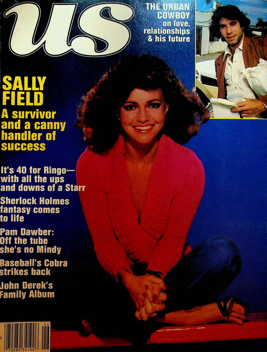 Us Magazine June 10 1980 Sally Field Ringo Starr John Travolta Sherlock ...
