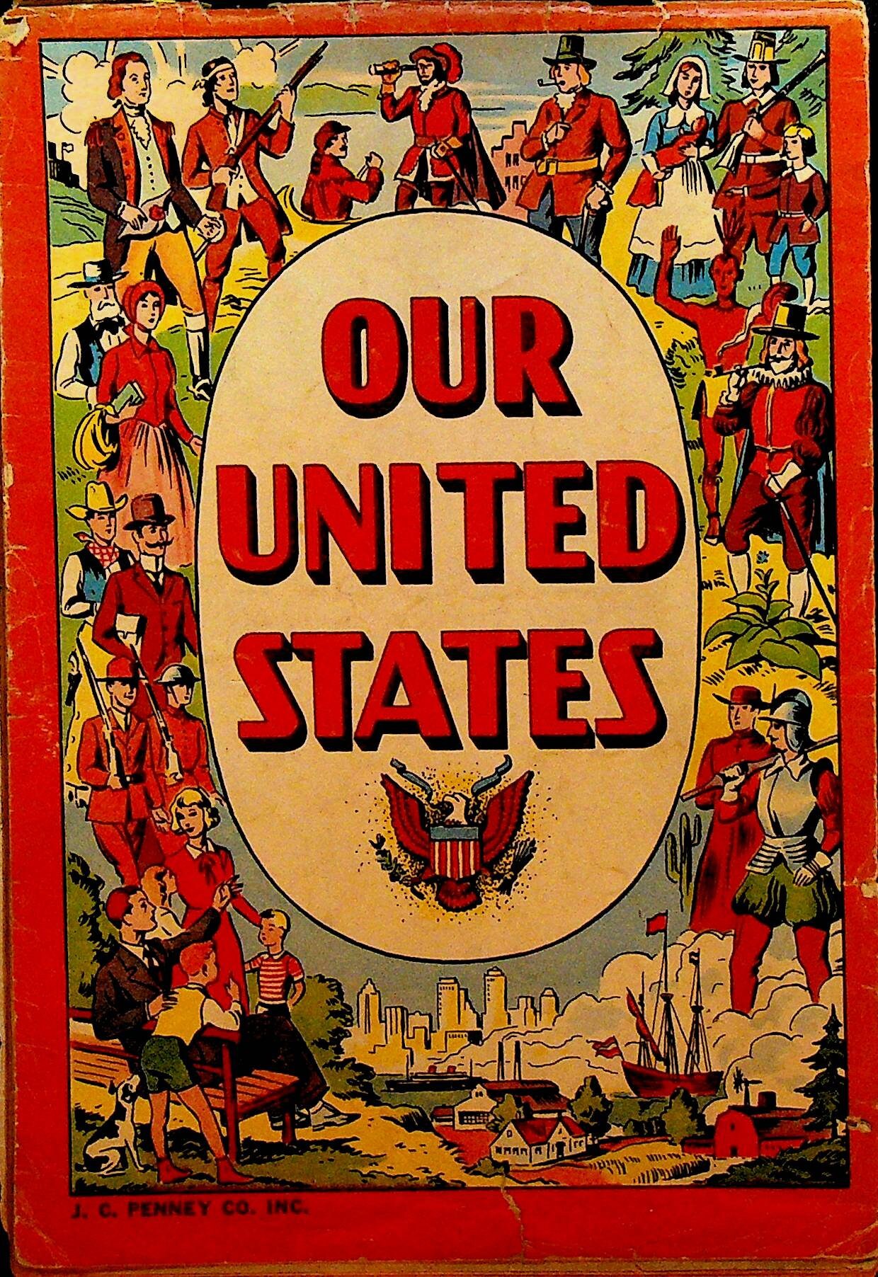 Our United States Comic Book JC Penney 1941 - Etsy