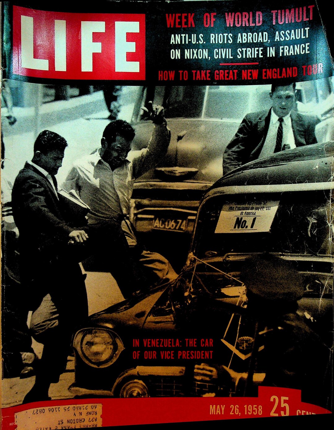 Life Magazine May 26 1958 Stan Musial Anti United States Riots Abroad ...