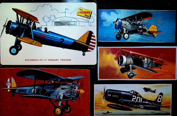 Military Airplane Aircraft Scrapbooking Junk Journal Lot of 11 | Etsy