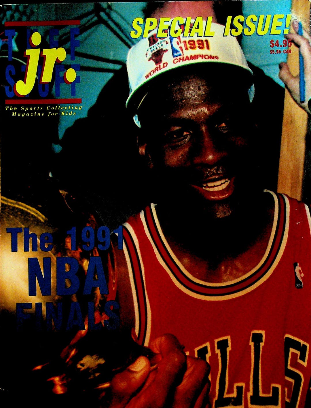Jr Tuff Stuff Magazine 1991 Special Issue Michael Jordan Magic Johnson ...