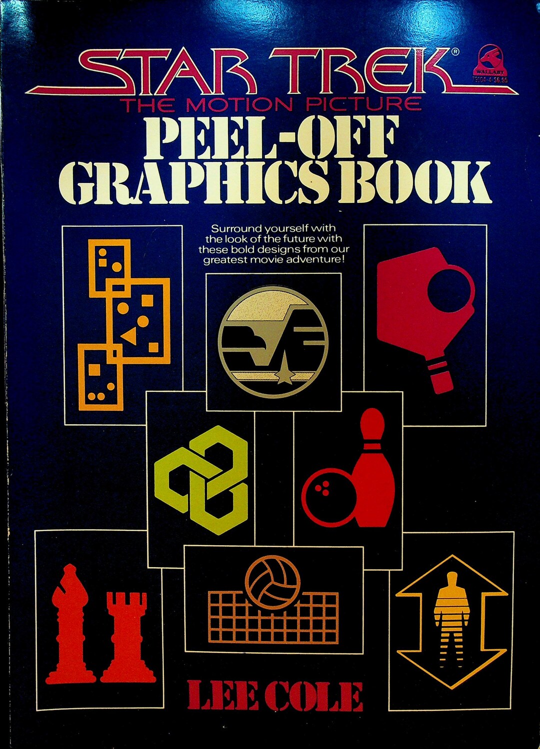 Star Trek the Motion Pictures Peel off Graphics Book by Lee Cole - Etsy